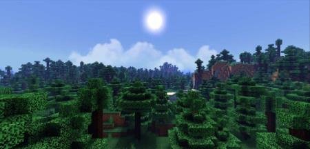 Шейдеры EB SHADER для Minecraft