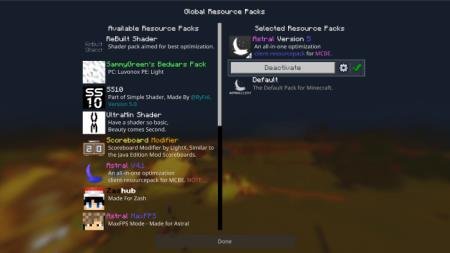 Текстуры Astral Client для Minecraft