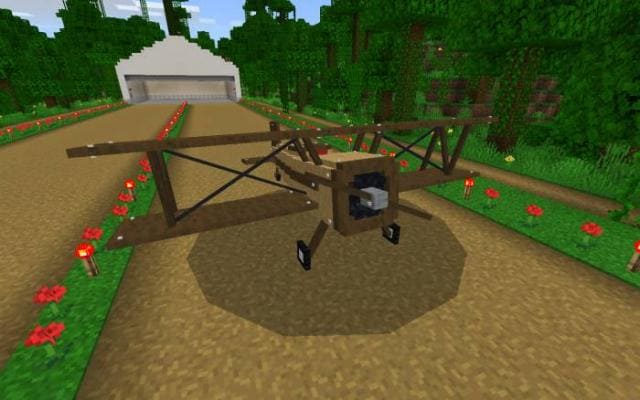 Мод Survival Planes для Minecraft