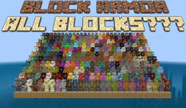 Мод Block Armor для Minecraft