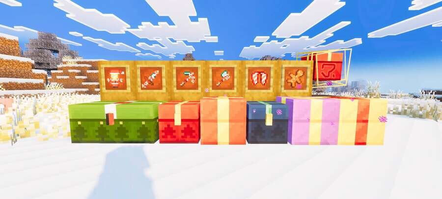 Текстуры Christmas Theme для Minecraft