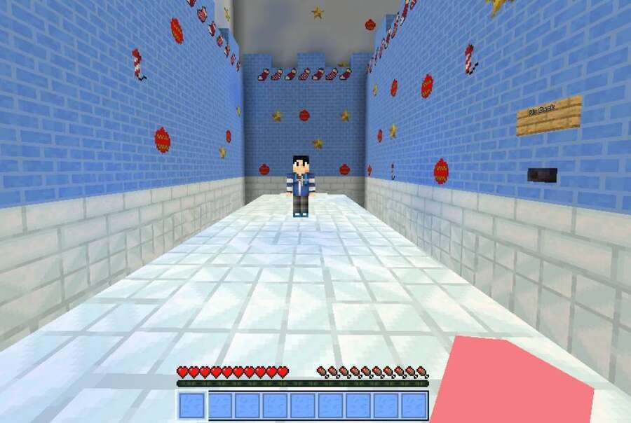 Карта New Year Map 2025-2026 для Minecraft