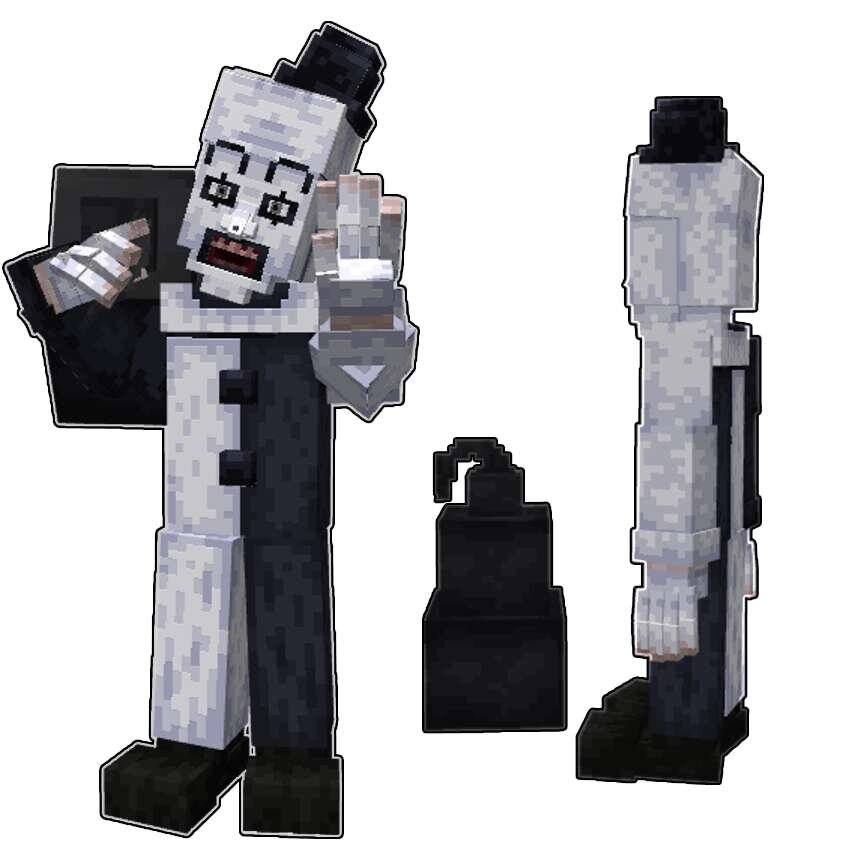 Мод Terrifier — Art the Clown для Minecraft
